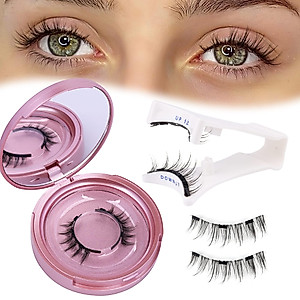 Newcally Faux Mink Lashes Pack 20 Pairs Wholesale False Eyelashes Dramatic Long Fluffy Wispy Fake Eye Lashes Bulk