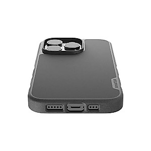 Smartish iPhone 14 Pro Slim Case - Gripmunk Compatible with MagSafe [Lightweight + Protective] Thin Grip Cover with Microfiber Lining - Black Tie Affair