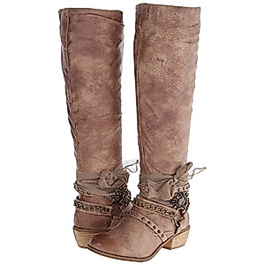 Not Rated Women's Tutsan, Taupe, 7.5 M US
