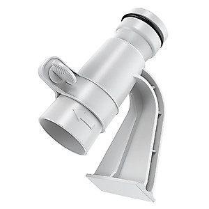 POOLHACKER Pool Pipe Holder, 1 Piece 1/4 inch Water Hose Support Brackets with Clamp Mount for Above Ground Swimming Pools for intex