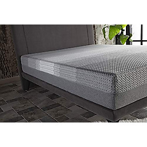 Istikbal SLEEPist Collection X Silence 11" Gel Memory Foam Mattress Medium Feel (Mattress Only) Bed Mattress in A Box (Queen)