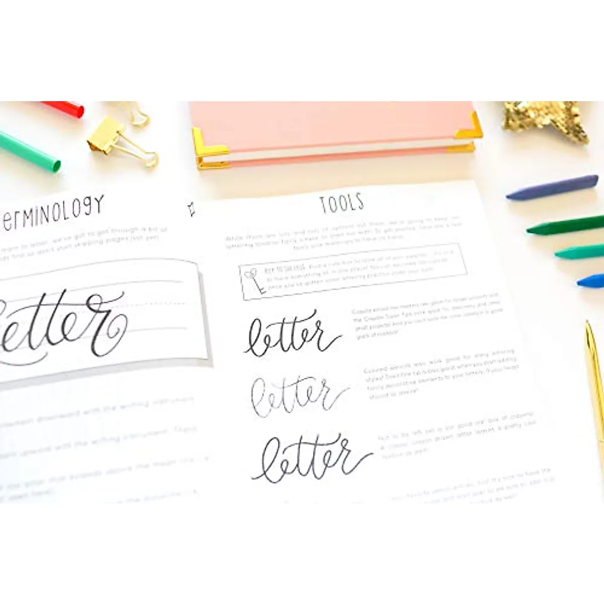Hand Lettering and Modern Calligraphy for Kids: A Fun Step by Step Guide and Practice Workbook for Beginners and Children Ages 8 and up