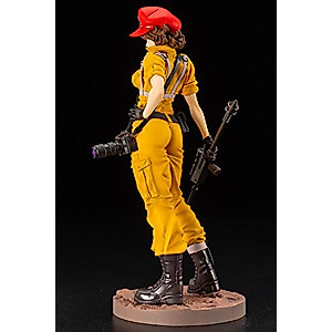Kotobukiya GI Joe: Lady Jaye (Canary Ann Version) Bishoujo Statue, Multicolor