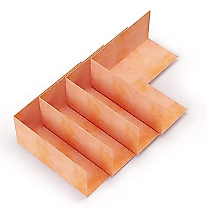 4 Pieces Waterproofing Inside Corner Shower Seamless Membrane Corner Polyethylene Corner Membrane for Bathtub and Steam Room