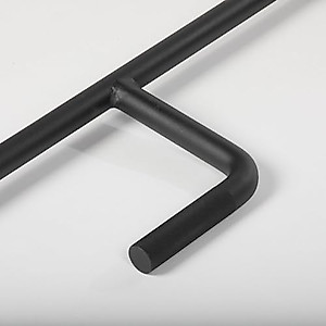 Titan Fitness Seal Row Bar v2, 28MM Medium Diamond Knurling Olympic Bar, Rated 700 LB, Home Gym Strength Training Bar Seal Row or Bench Pull Movements