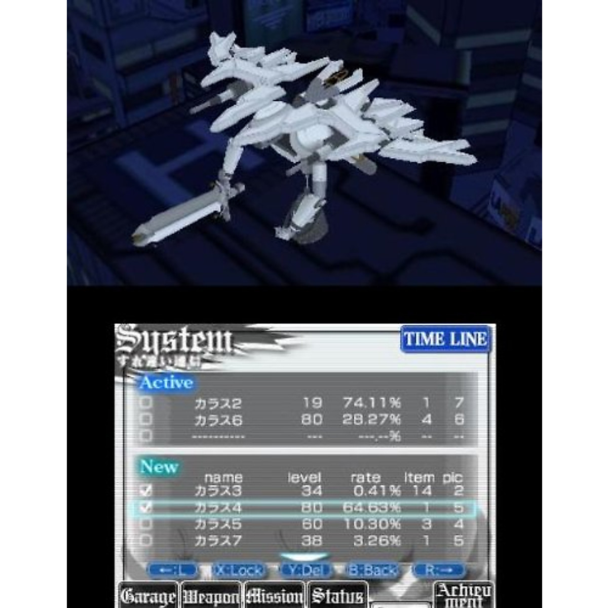 Karous -The Beast of Re:Eden - for Nintendo 3DS Japanese Version Only