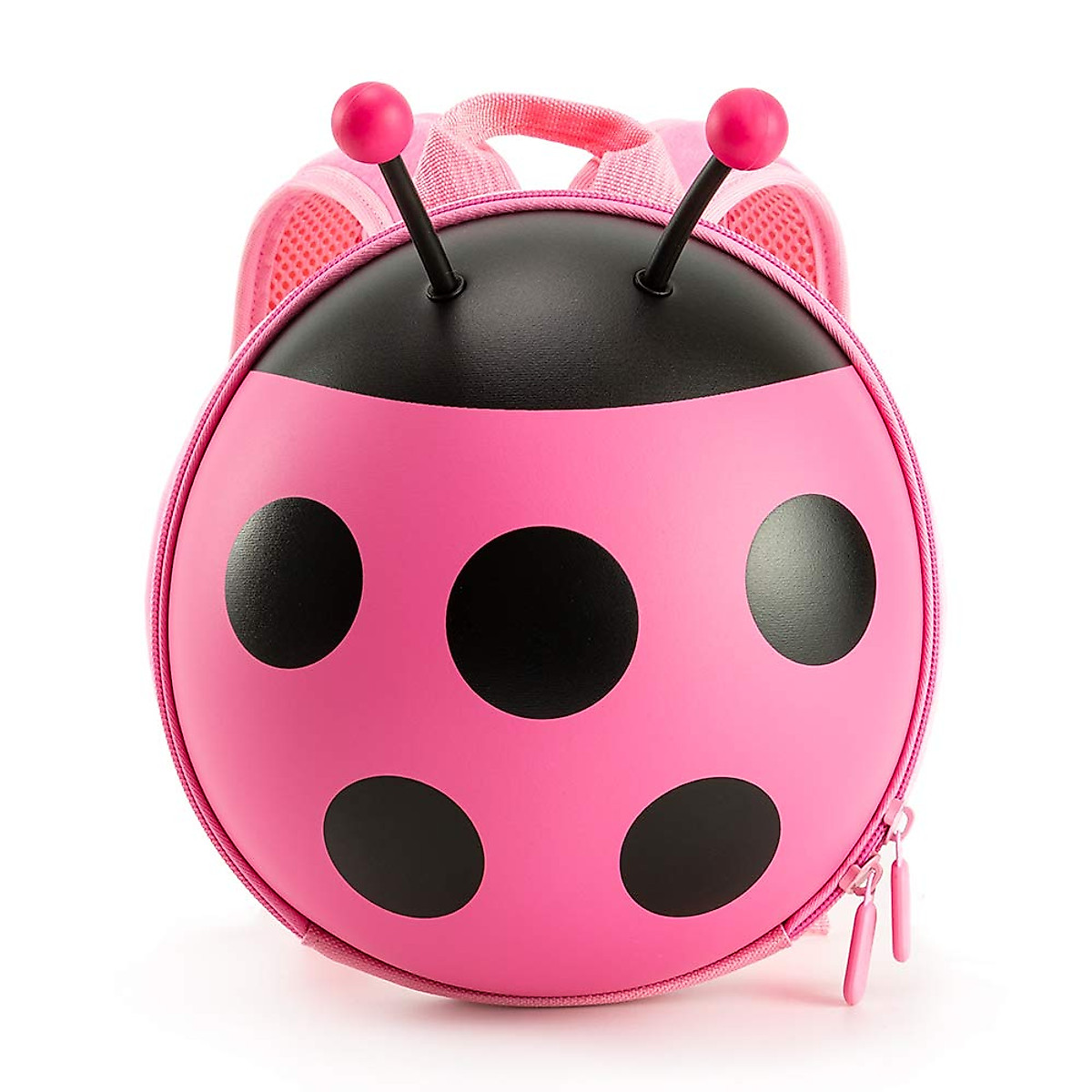 KIDDIETOTES Mini Ladybug Backpack with Safety Harness for Kids, Toddlers, and Children - Perfect for Daycare, Preschool, and Pre-K