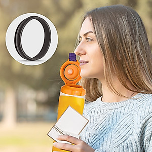 6Pcs Silicone Replacement Gaskets Compatible with Gatorade Water Bottle, Gasket Seals Lid Gasket Ring Water Bottle Gasket Replacement, Water Bottle Replacements Parts Water Bottle Accessories