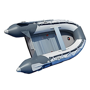 BRIS 8.2 ft Inflatable boat Inflatable Pontoon Dinghy Raft Tender Boat