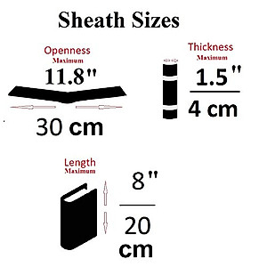 Fabric Book Sleeve Cover, Washable Novel Protector - Bird Design, Padded Book Protector for Adult, Planner Book Case, Hard Books Covers for Paperback 5.5 x 8.2 x 1.6 (Bird)