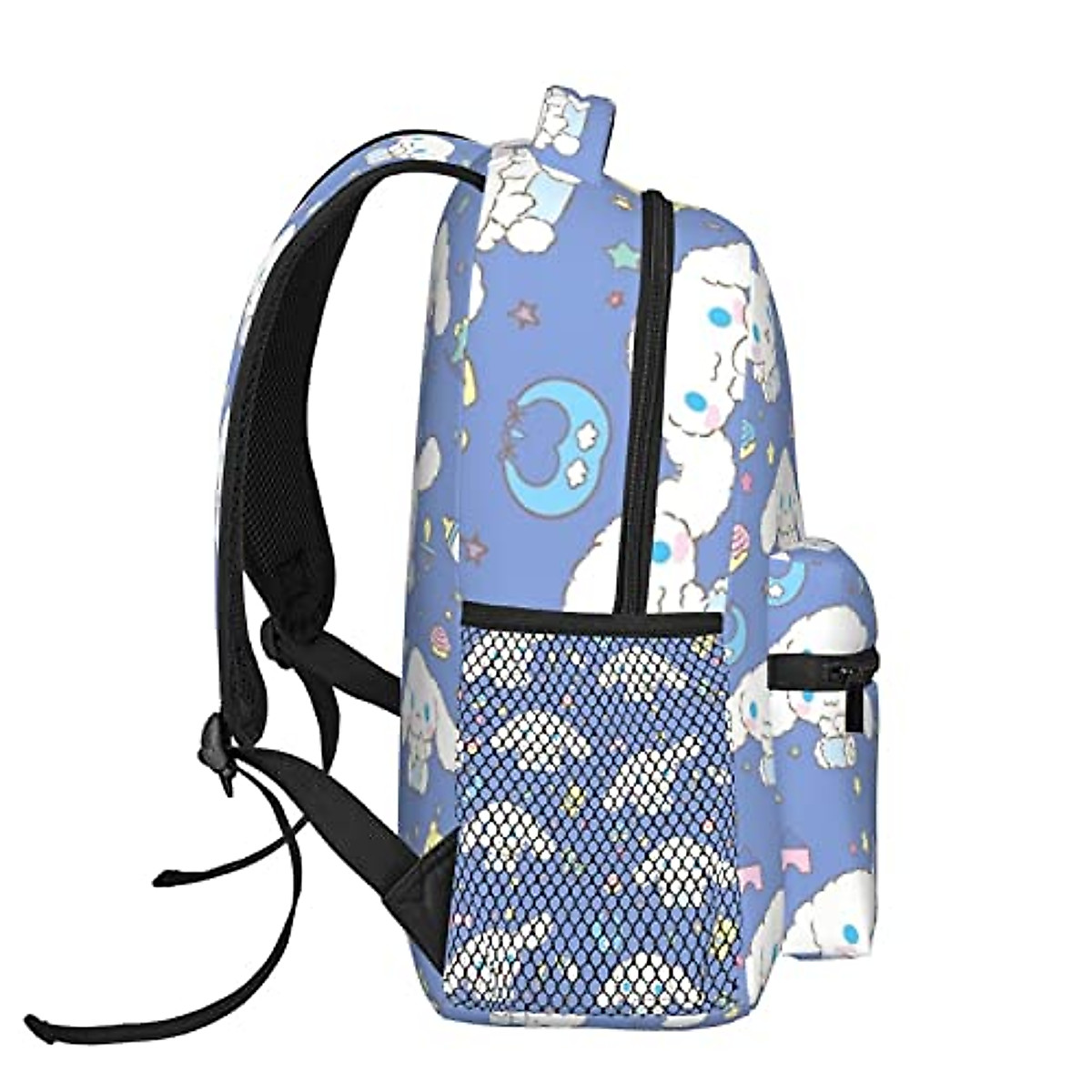 DIEZ Kawaii Anime Backpack Cinnamoroll Large Capacity Portable Cute Cartoon Lightweight Outdoor Travel Backpack