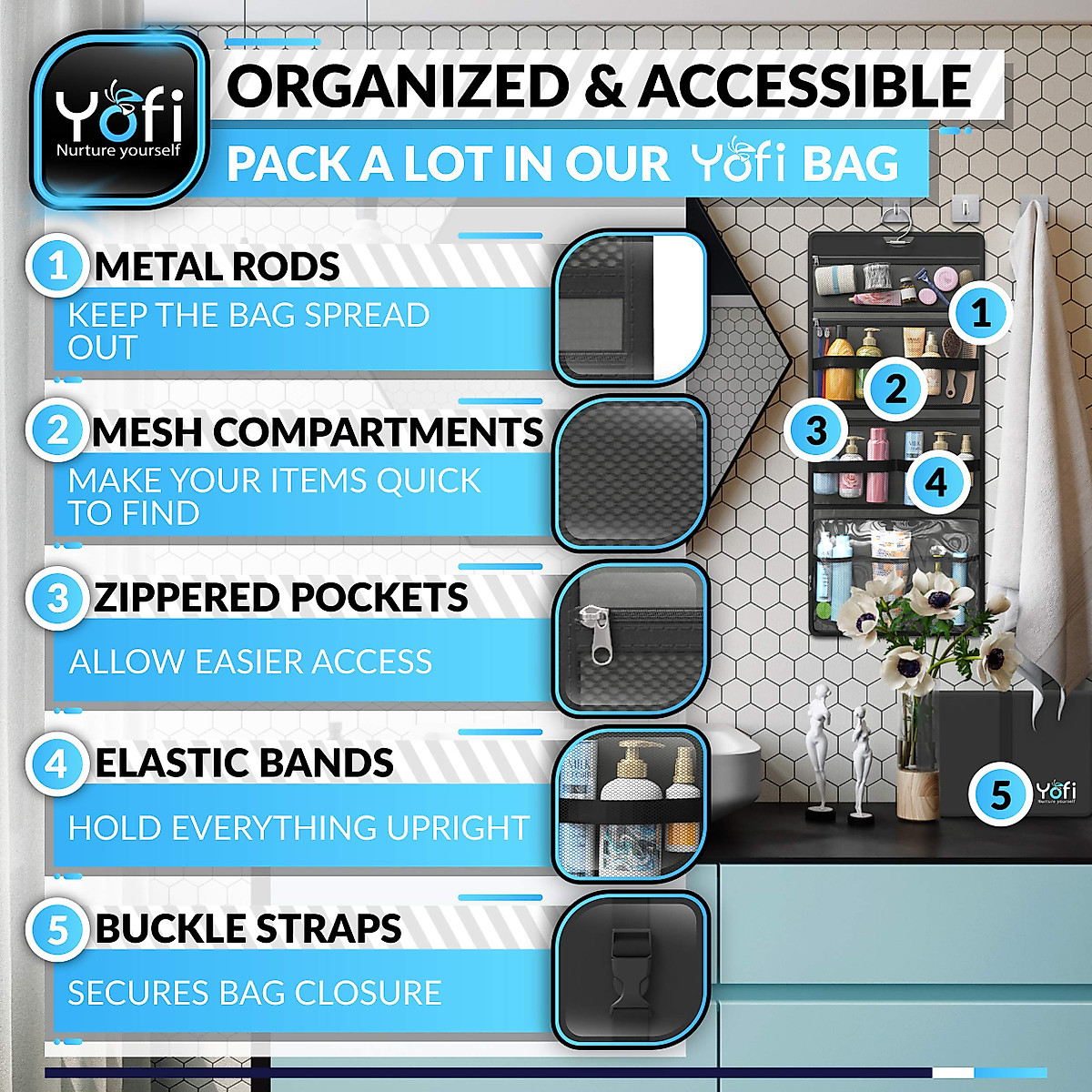 Yofi Nurture Yourself Girls' 1, Black, 12.69.250.4