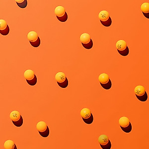 PRO SPIN Ping Pong Balls - Orange 3-Star 40+ Table Tennis Balls (Pack of 24) | High-Performance ABS Training Balls | Ultimate Durability for Indoor/Outdoor Ping Pong Tables