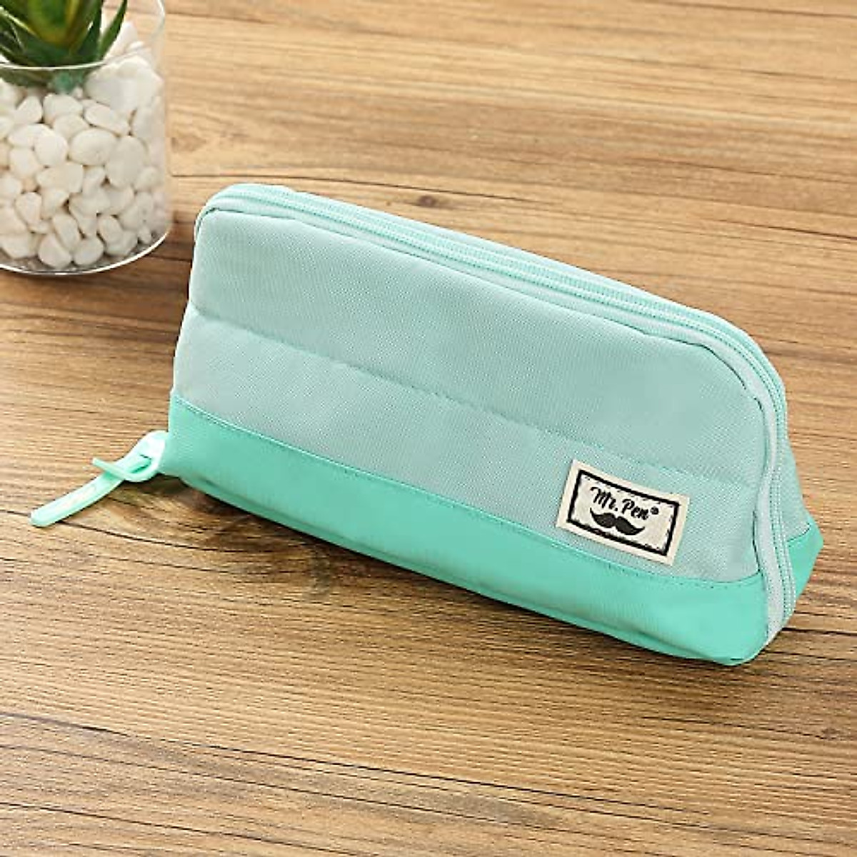 Mr. Pen- Pencil Case, Mint Green, Pencil Pouch, Pencil Bag, Pen Case, Pen Pouch, Pen Bag, Pencil Pouches, Pencil Bags, Green Pencil Case, School Pencil Case, College Pencil Case