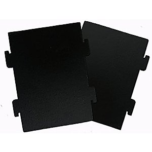 Replacement Air Filters for Microwave Oven – 2 Pack Activated Charcoal Filters Compatible with Kitchen Aid and Whirlpool Over The Range Microwave Hood Models