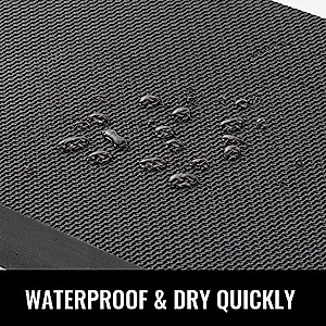 NETANY Extra Thick Kneeling Pad for Gardening, Comfortable Knee Pad Cushion, Extra Large Foam Kneeler Mat for Gardening, Baby Bath, Workout, Exercise & Yoga, Mechanic, 17.8 x 11 x 1.5 in, Black