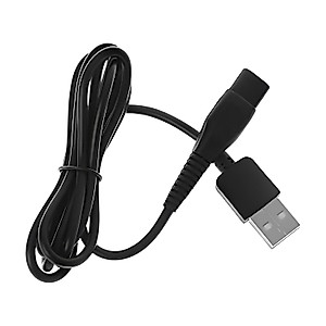 KEMEI Razor and hair clipper charger cable USB Rechargeable Razor charger cable Double round mouth