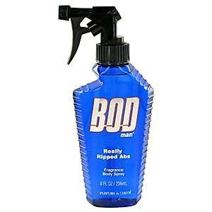 Bod Man Really Ripped Abs by Parfums De Coeur - Fragrance Body Spray 8 oz