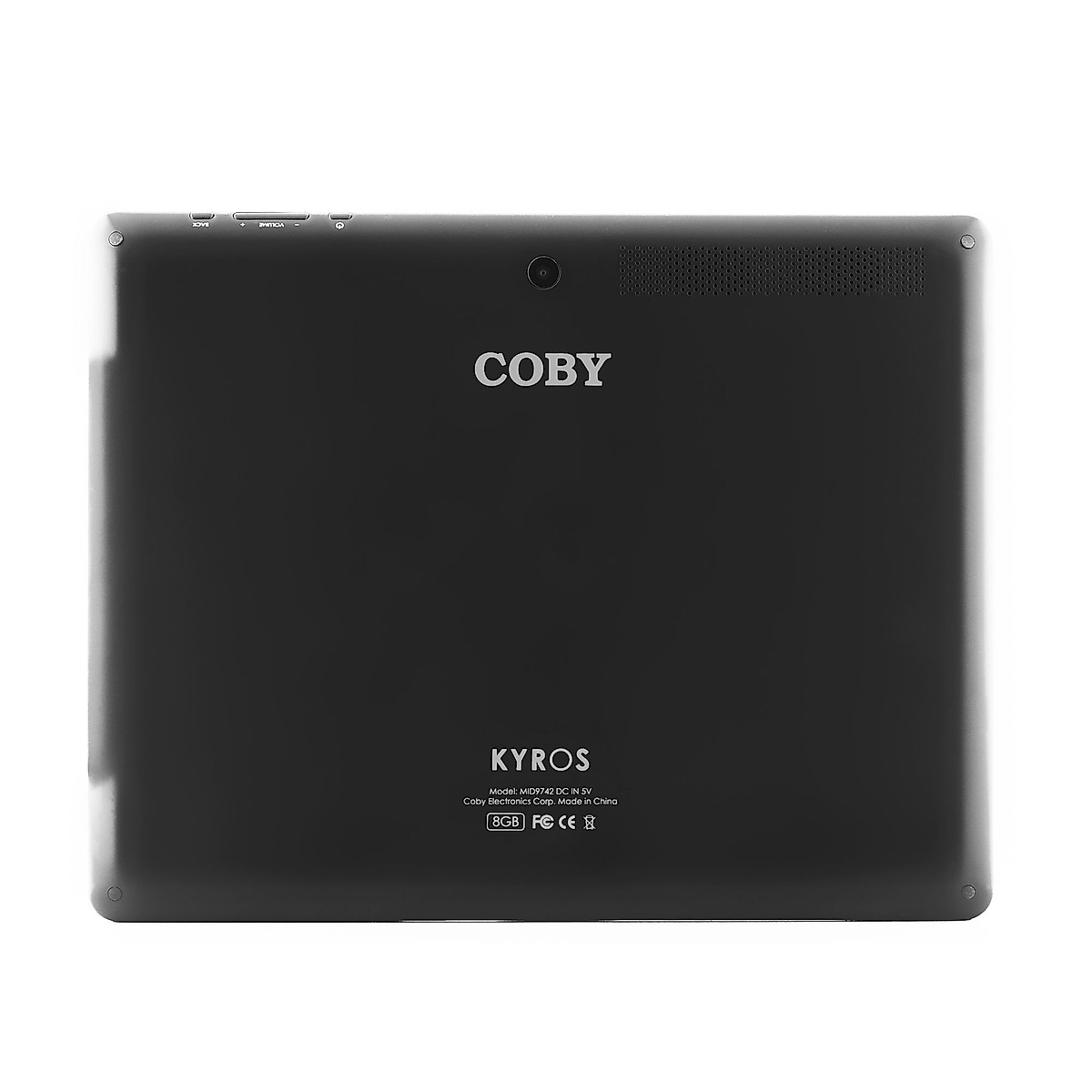 Coby Kyros 9.7-Inch Android 4.0 8 GB 4:3 Capacitive Multi-Touchscreen Internet Tablet with Built-In Camera, Black MID9742-8