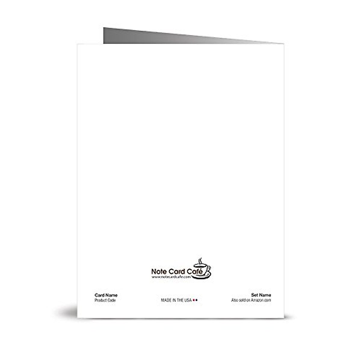 Note Card Cafe All Occasion Greeting Card Set with Gray Envelopes | 24 Pack | Blank Inside, Glossy Finish | Unique Lion on Gold Print Design | Bulk Set for Greeting Cards, Occasions, Birthdays