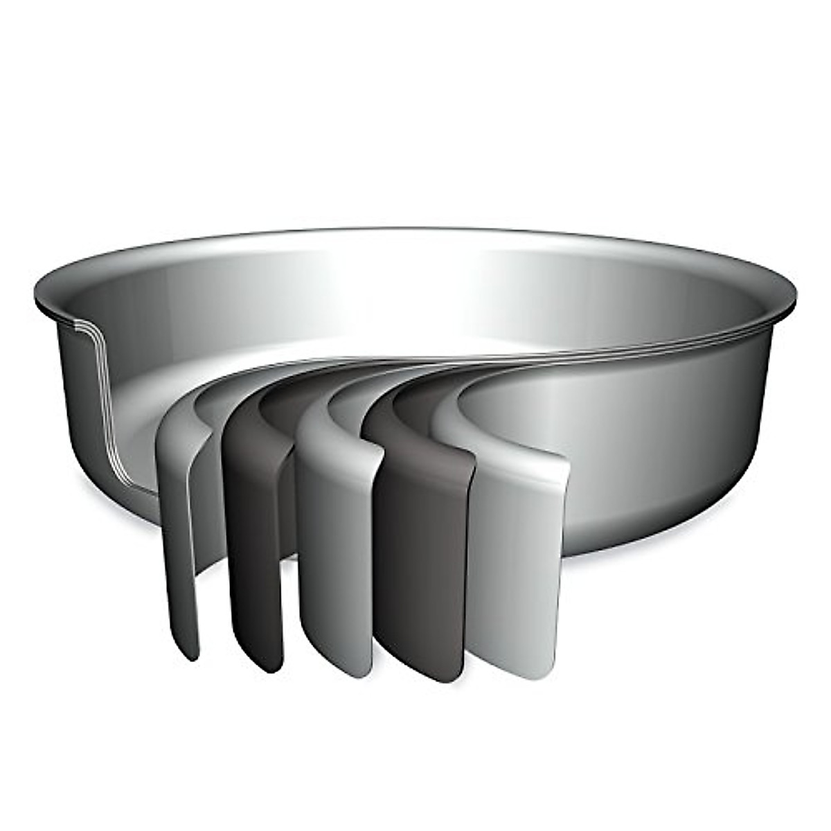 All-Clad d5 Stainless-Steel 4-Qt. Deep Sauté Pan with Splatter Screen-