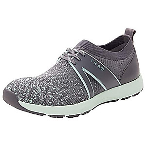 TRAQ by Alegria Qool Womens Smart Walking Shoe Mint 10 M US