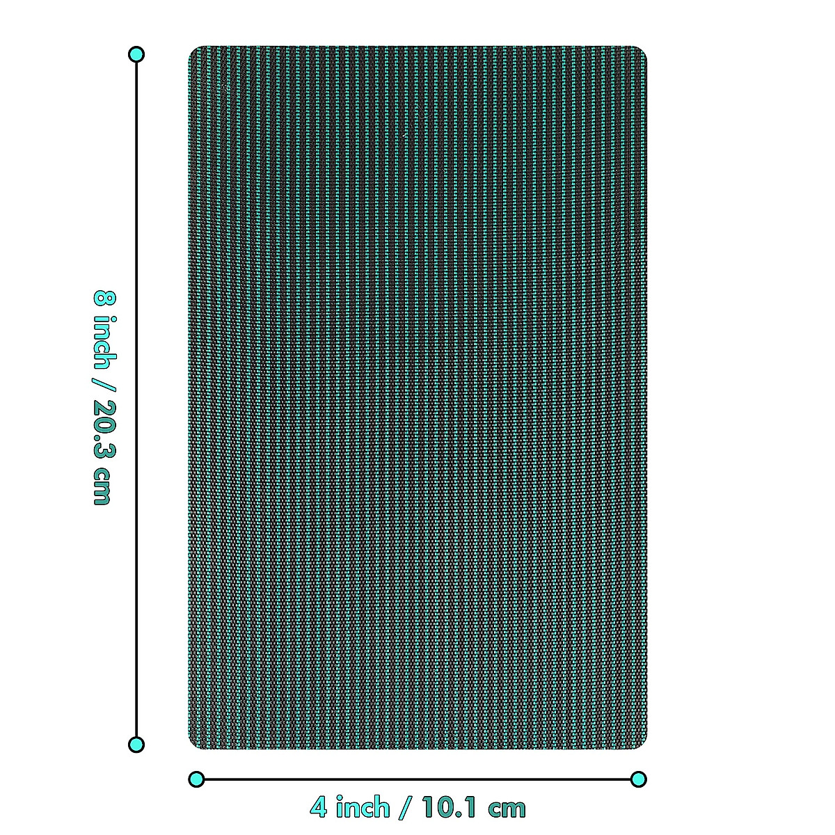 Pool Cover Patches Green 6 Pack - Pool Safety Cover Patch Kit - Swimming Pool Safety Cover Repair Mesh -Self Adhesive Pool Cover Patch Repair Kit Green, Swimming Pool Cover Repair Kit (4 x 8 Inches)