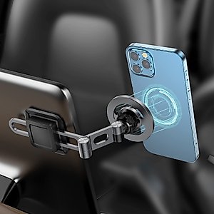 Mindsky Magnetic Phone Mount Compatible with Mag-Safe for Tesla 3 / Y/S/X Accessories Cellphone Holder for Car Screen/Dashboard