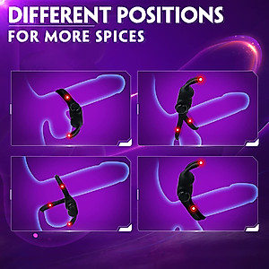 Vibrating Cock Ring Sex Toy - Male Sex Toys for Men Vibrator Double Penis Ring Couples Sex Toys Adult Toys Mens Sex Toys with Rabbit Ears 10 Vibration Modes Adult Sex Toys for Couples Female Women