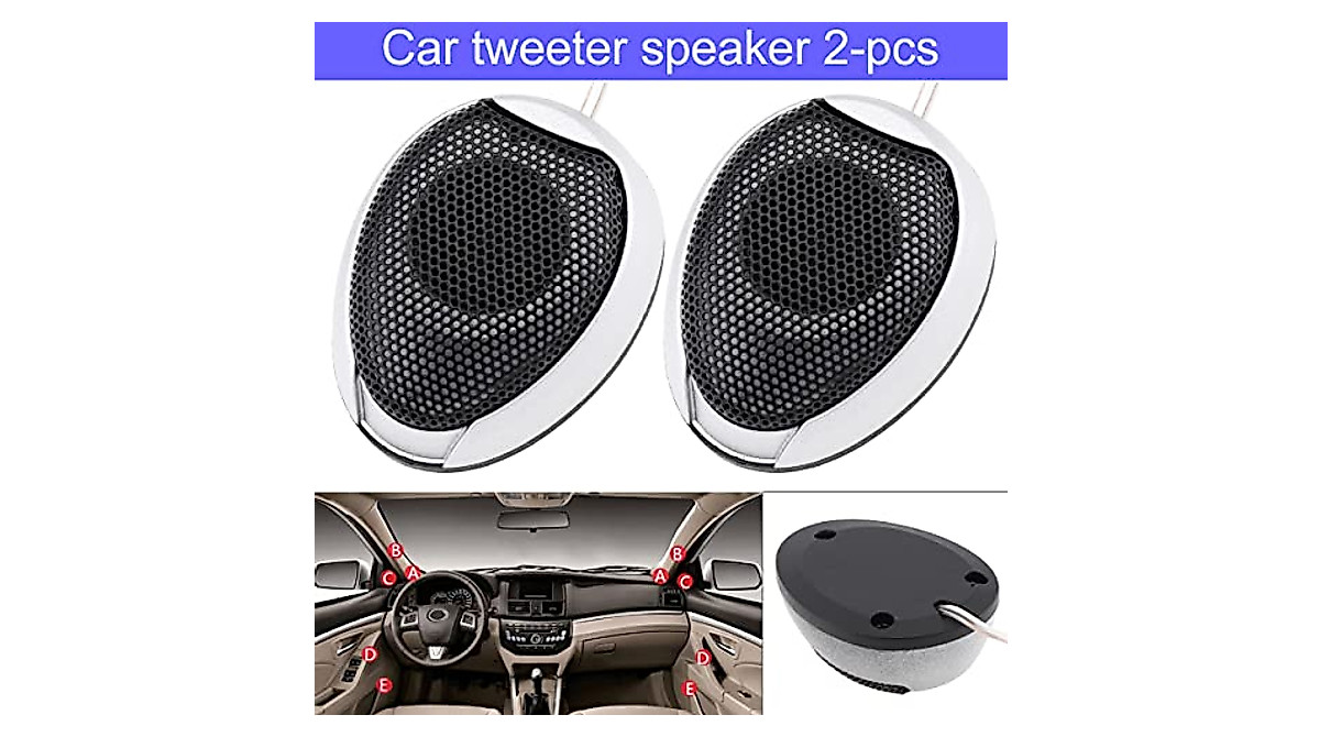 DriSentri 1000W Car Tweeters - High Efficiency Audio