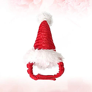 balacoo Guinea Pig Christmas Hat Hamster Christmas Hat Small Pet Christmas Costume Christmas Guinea Pig Santa Hat Christmas Pet Outfits for Rabbit Guinea Pig Chinchilla Cat Guinea Pig