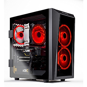 Skytech Blaze II Gaming PC Desktop – Intel Core i3 10105F 3.7 GHz, GTX 1650, 500GB SSD, 16G DDR4 & Acer 21.5 Inch Full HD (1920 x 1080) IPS Ultra-Thin Zero Frame Computer Monitor (HDMI & VGA Port)