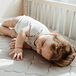 Newton Baby Original Extra Cover | Ultra-Breathable, Reduced Suffocation Risk, Safe, Machine Washable, Non-Toxic, Rest Easy, Fits Original, Waterproof Newton Crib Mattress - Cloud White (Cover ONLY)