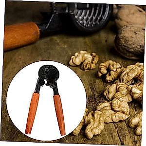 KJHBV Butter Pecan Home Tools Crab Tools Vintage Walnut Chestnut Cutter Nuts Opener Tool Walnut Sheller Walnut Opener Walnut Pliers Pecans Bottle Opener Nutcracker Bamboo Walnut Shells