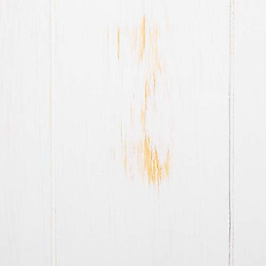 Flash Furniture HERCULES Series 9' x 40" Rectangular Antique Rustic White Solid Pine Folding Farm Table