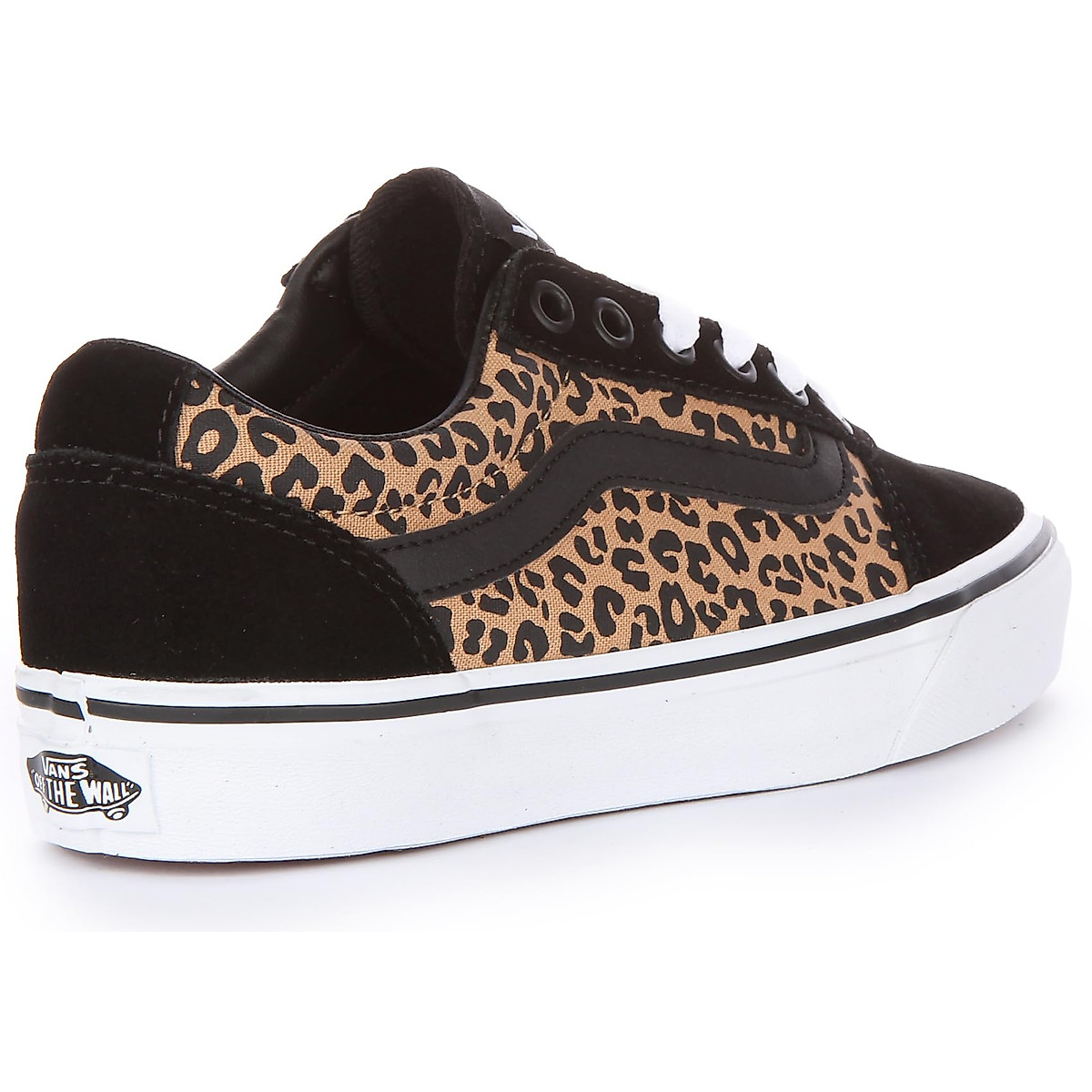 Vans Women's Ward Trainers, Cheetah Black White, 8