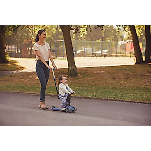 Globber Go Up Sporty | 3-In-1 Kick Scooter For Toddlers & Kids | Ride-On Walking Bike For Toddlers To Kids Push 3-Wheel Scooter For Kids (Aged 3+) | Outdoor Toys For Boys & Girls | Toddler & Kid Gifts