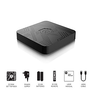 BuzzTV Essentials E2 MAX - Android 9.0 - Amlogic S905X3-4GB DDR4-128GB eMMC