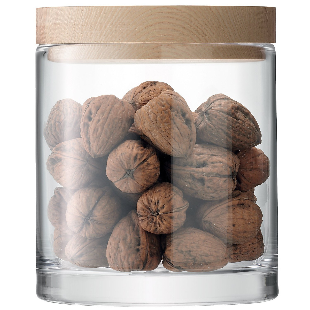 LSA LW19 Lotta Container & Ash Lid H7.5in/Ø7.5in Clear