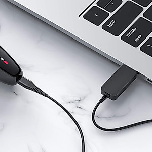 HCJYC 4.3V USB Oneblade A00390 Charger Cable for Shaver,Replacement Power Cord for Norelco One Blade Charger QG3340,A00390,RQ320,RQ328, RQ330,RQ331,RQ338,RQ350,QP2520/90/70/72