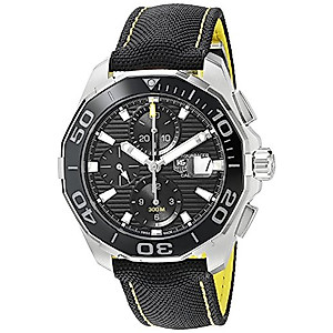 TAG Heuer Men's CAY211A.FC6361 Aquaracr Analog Display Swiss Automatic Black Watch