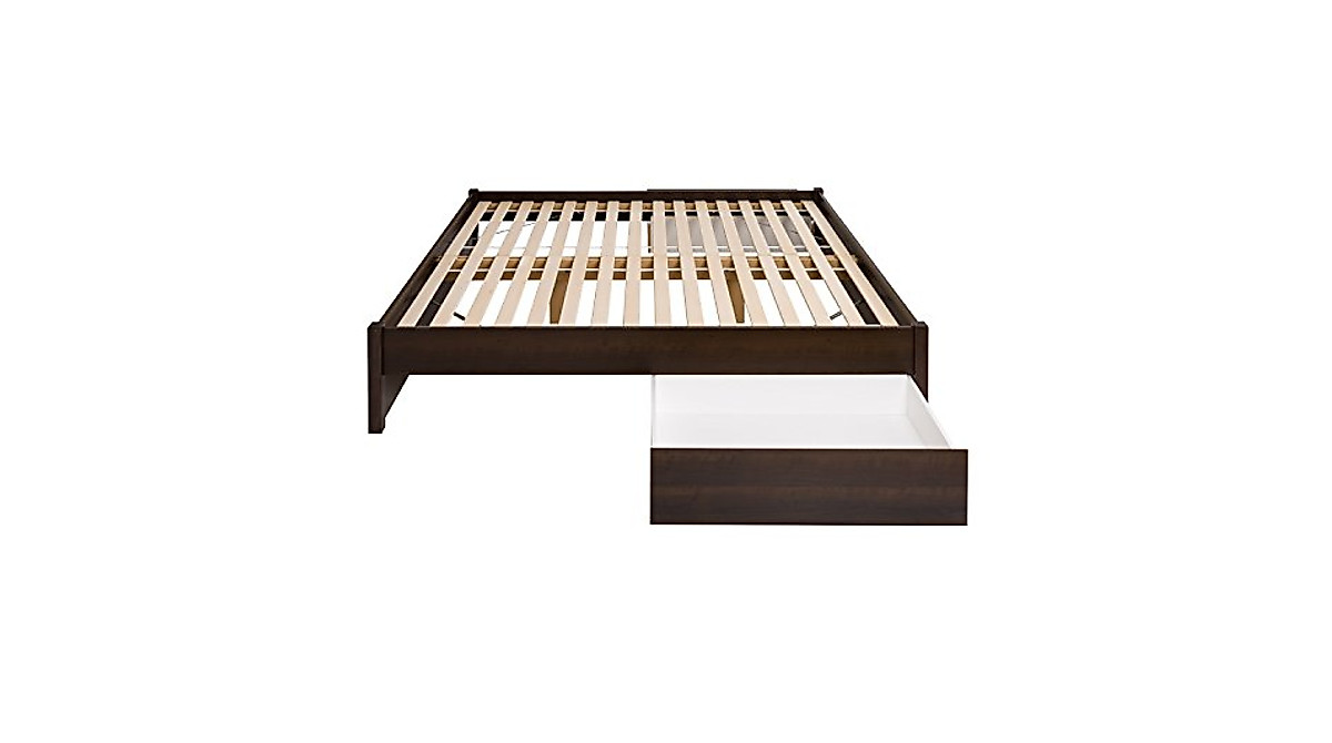 Prepac King Storage Bed with Drawers - Stylish & Functional