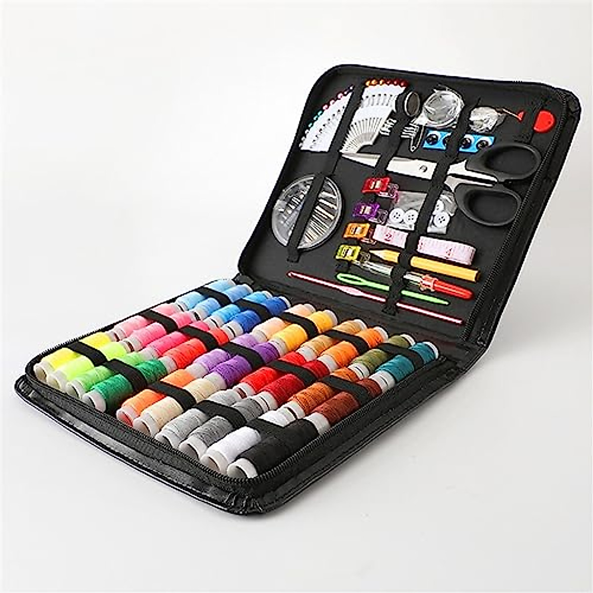 IRDFWH 30 Thread Volume Easy to Carry Home Travel Sewing Kit Sewing Repair Sewing Set Combination 112 Pieces