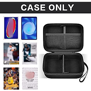PAIYULE Hard Case Compatible with Phase 10 Card Game. Fits up to 360 Cards. Includes 2 Removable Divider (Black)- Case Only