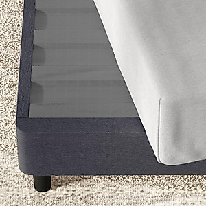 Leesa Platform Bed for Mattress, King Size / 30-Night Trial, Grey