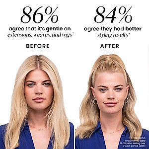 Tangle Teezer The Ultimate Styler Hair Styling Brush for Dry Styling, Maintains, Blends & Adds Volume, Texture & Shine, Sweet Pink