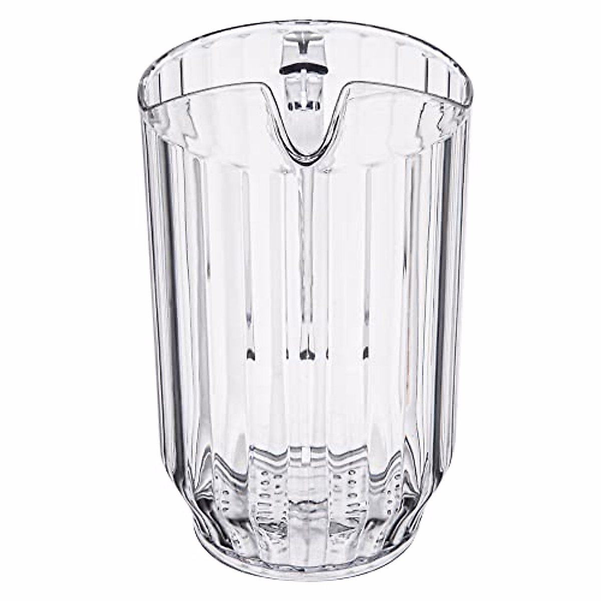 Restaurantware Base 47 Ounce Beer Pitcher, 1 Durable Restaurant Pitcher - Hard Plastic, Serve Soda, Lemonade, Juice, or Sangria, Clear Plastic Water Pitcher, For Bars, Parties, or Homes