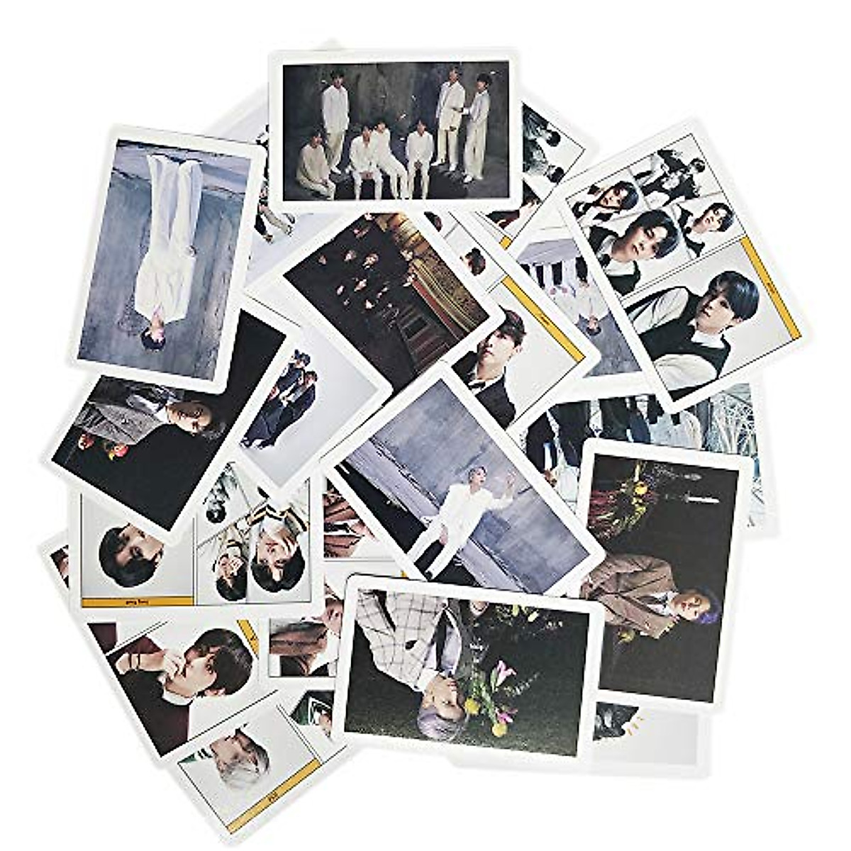 Kpop 54 PCS Lomo Cards Bangtan Boy New Album Map of The Soul 7 Gift For Army Girls (Map 7 Card)