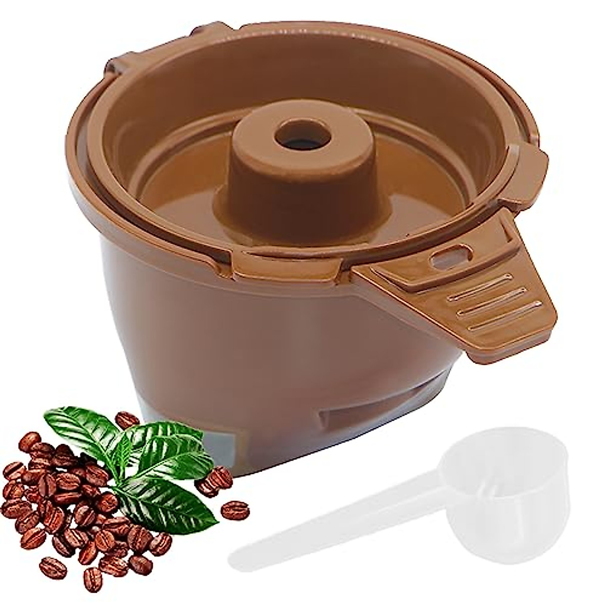 aolleteau 1 Pack Brown Coffee Brew Basket Compatible with Hamilton FlexBrew Coffee Maker Models 49974 49975 49976 49979 49957 49954 49947 49940 49950 49966 49968