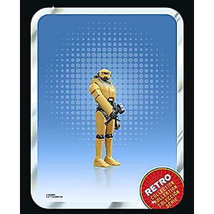 STAR WARS Retro Collection NED-8 Toy 3.75-Inch-Scale OBI-Wan Kenobi Collectible Action Figure, Toys for Kids Ages 4 and Up, Multicolored, F5774